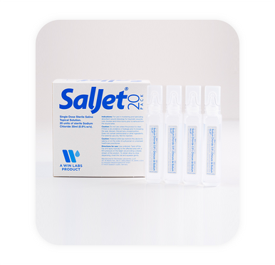Saljet 0.9% Sterile Saline Rinse 30ml box/40