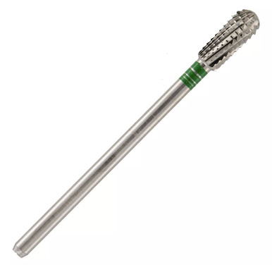 Val-Lab Carbide Cutter Lab Bur Straight Cross Cut Coarse U077GSQ