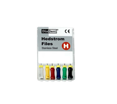 Diadent H-Files SS503 - 21mm, various sizes, 6/pkg