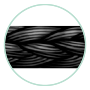 J&J Ethicon Suture K871H, Perma Hand Silk Black Braided 4-0, RB-1, 30 ...