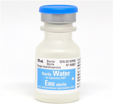 Sterile Water For Injection 10ml Vial - Valuemed Professional Products