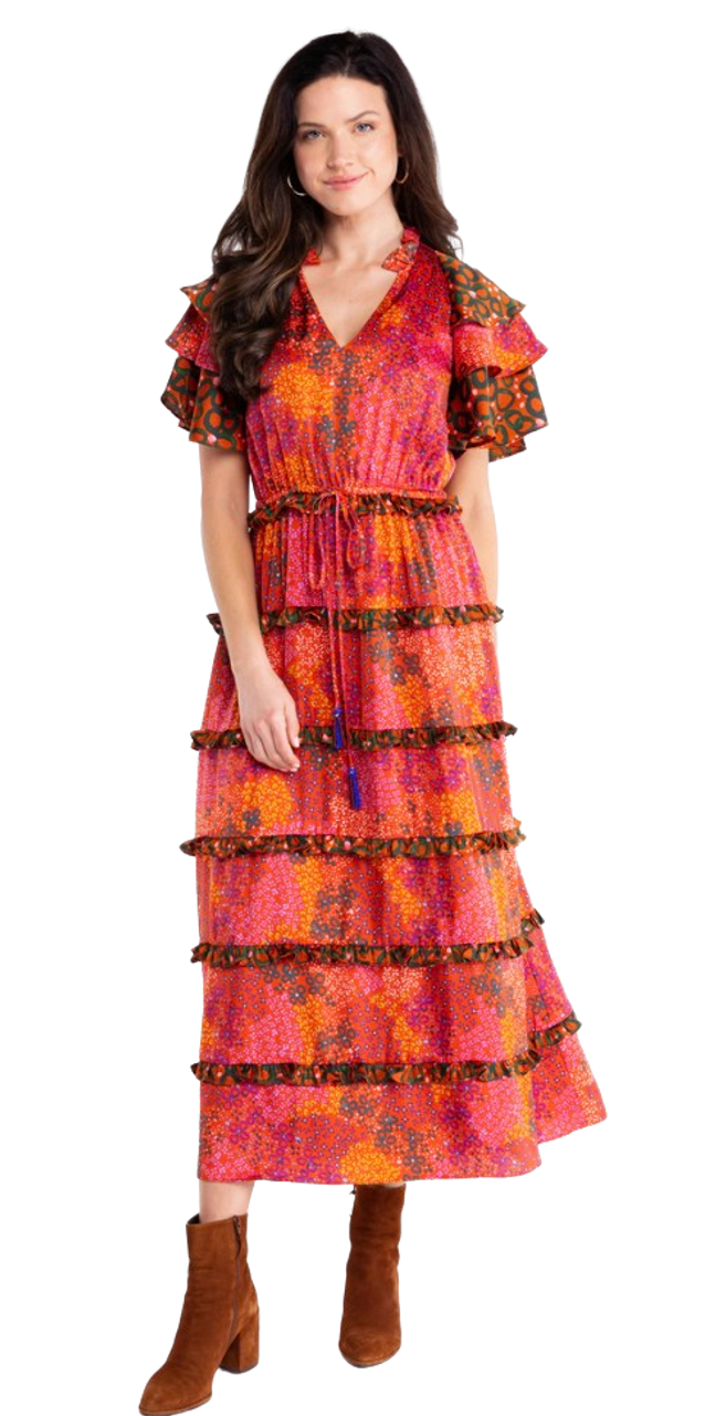 Yasmine Dress Funky Town Monkees Of Winter Park