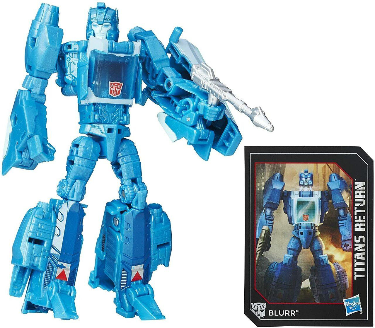 Transformers Generations Titans Return Hyperfire & Blurr Deluxe Class ...