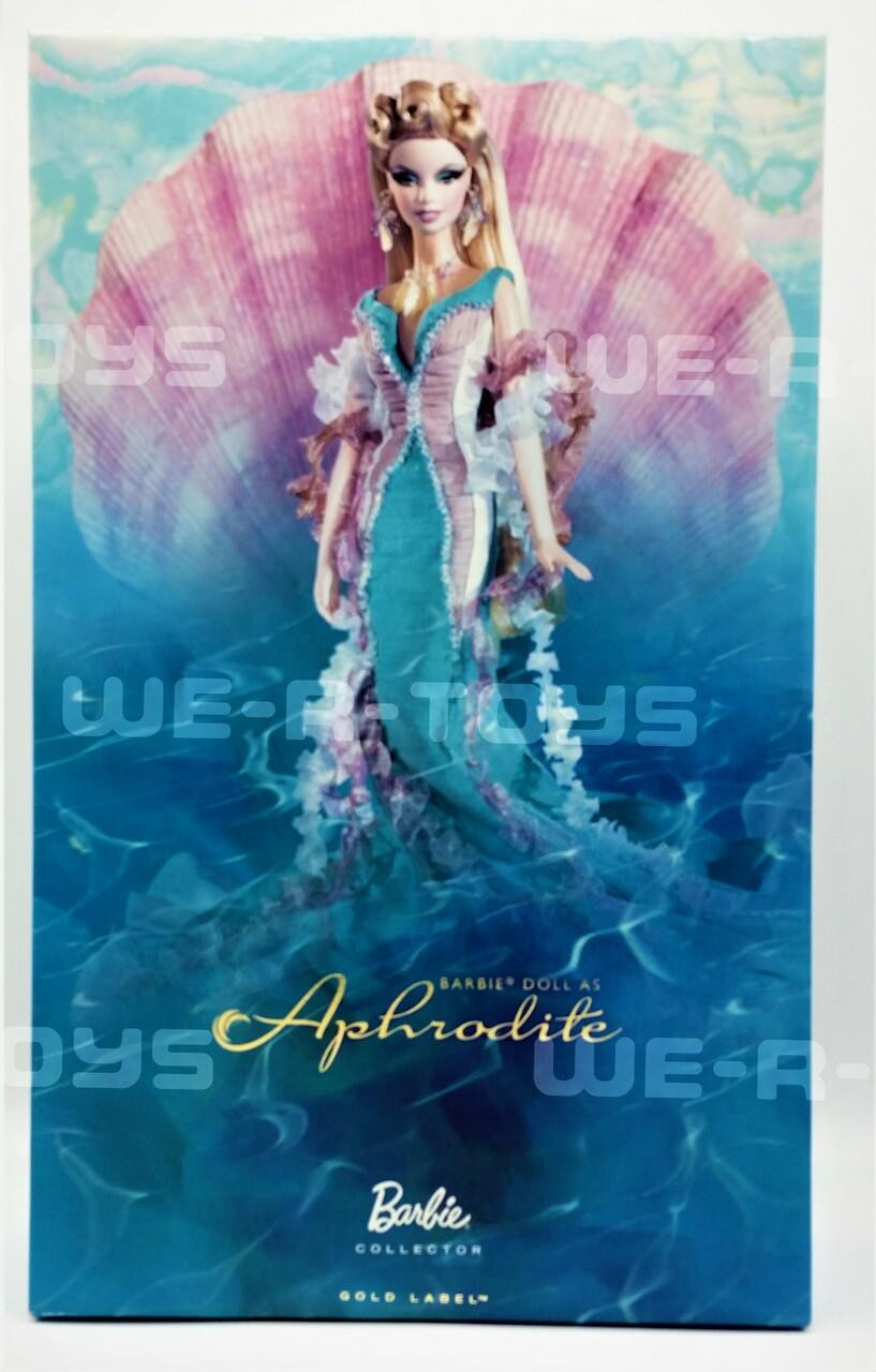 Aphrodite Barbie Doll Gold Label Greek Goddess Collection 2009 Limited ...