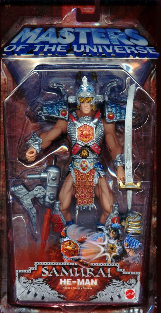 Masters of the Universe Samurai He-Man Action Figure MOTU 2002 Mattel ...
