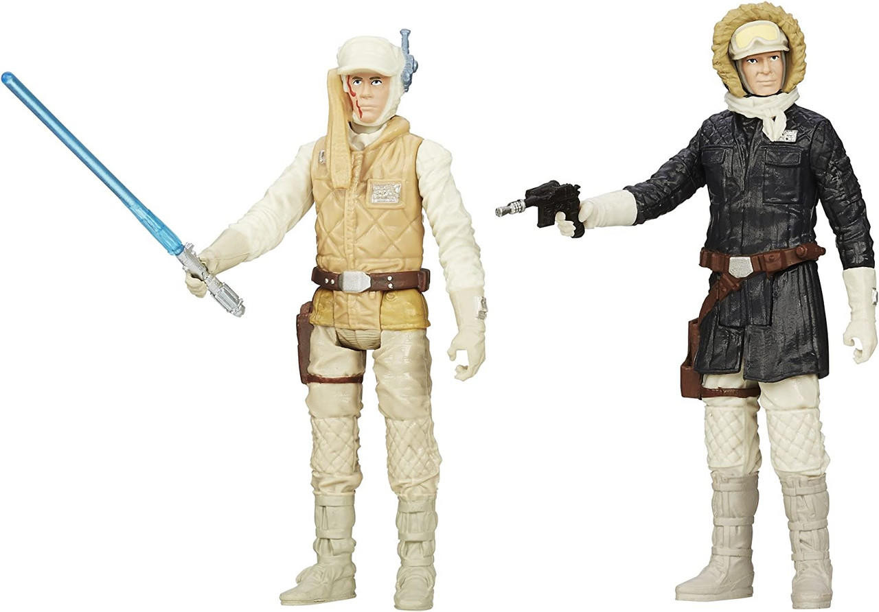 Star Wars Mission Series Luke Skywalker and Han Solo Hoth Action ...