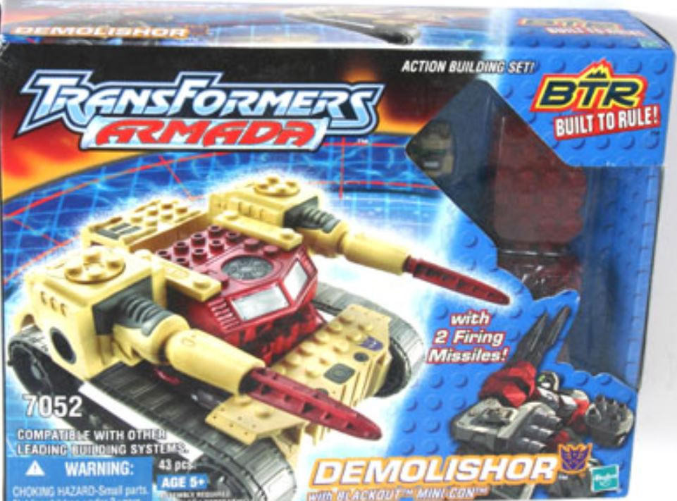 Transformers Armada Demolishor Built to Rule BTR 7052 with Blackout ...