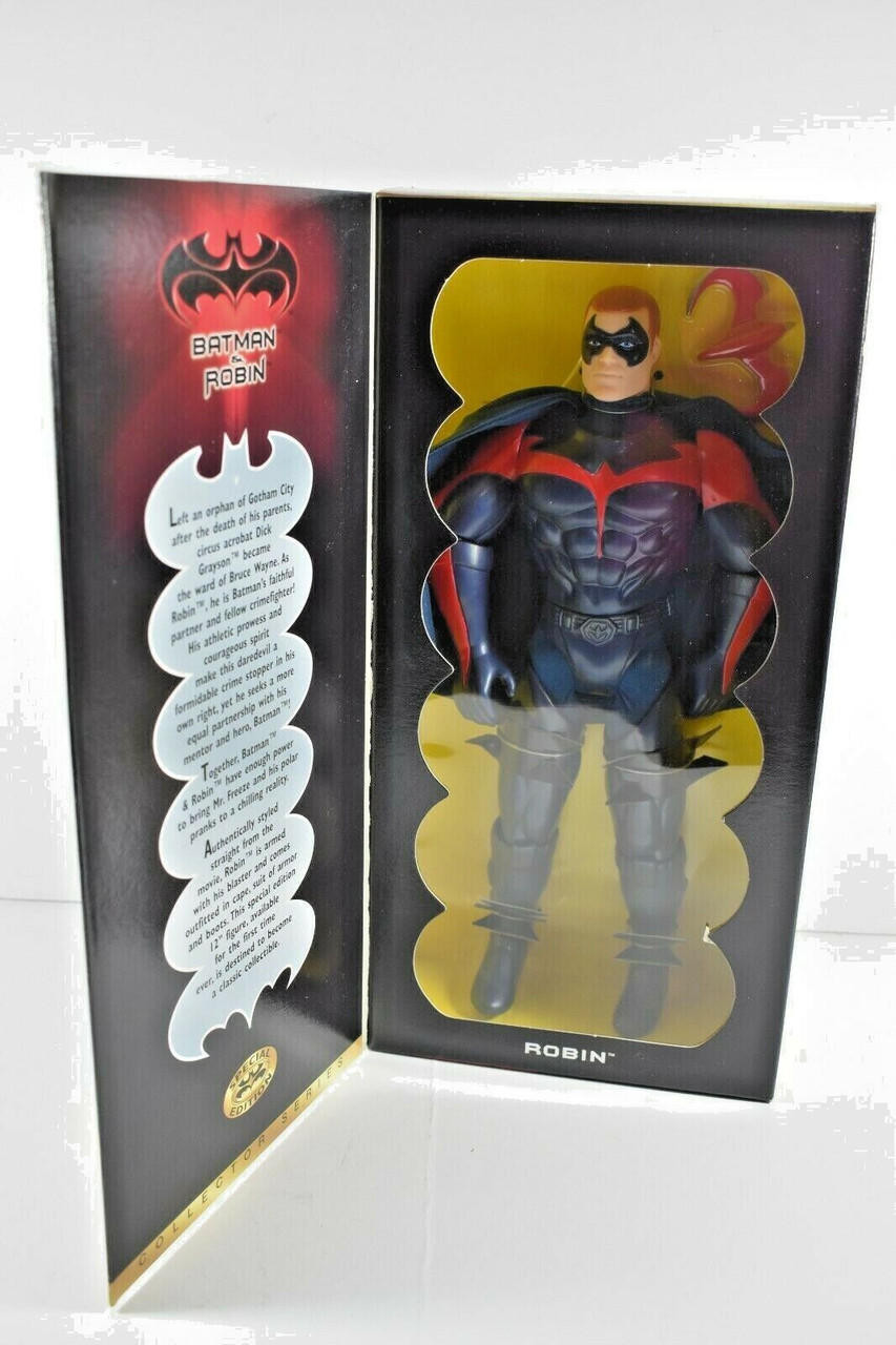Batman & Robin 12" Robin Action Figure Collector Series 1997 Kenner ...