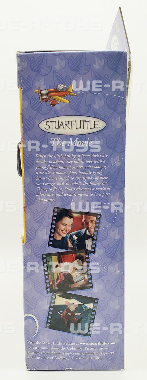 Stuart Little Poseable Stuart Little Travel Set w/ Suitcase & Pajamas ...