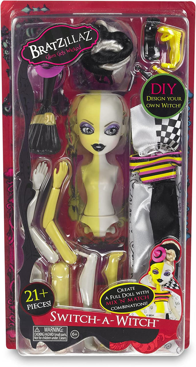 Bratz Bratzillaz Switch-A-Witch Doll Single Pack Style 1 MGA ...