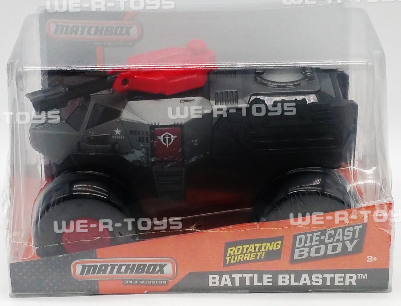 Matchbox On A Mission Battle Blaster Vehicle Die-Cast 2014 Mattel BGY77 ...