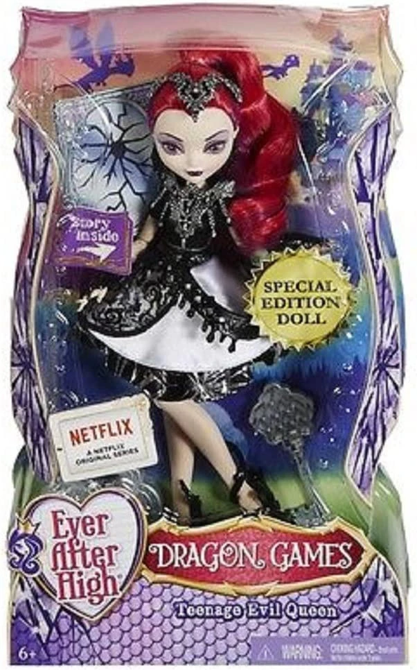 Ever After High Dragon Games Teenage Evil Queen Special Edition Doll ...