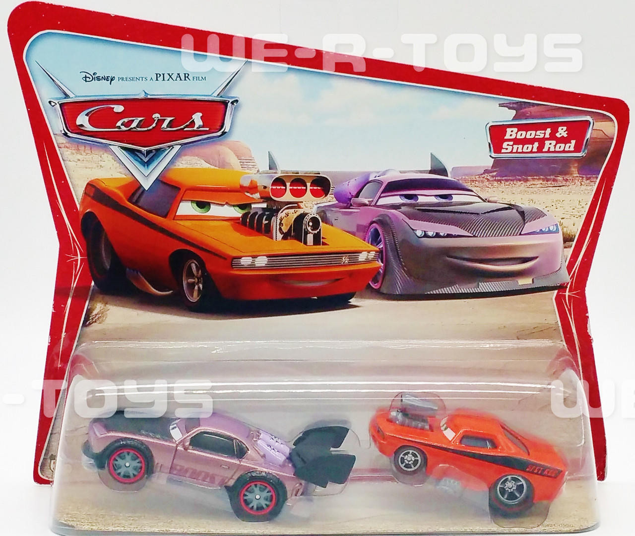Disney Pixar's Cars Movie Moments Boost & Snot Rod Cars Mattel No H6421 ...