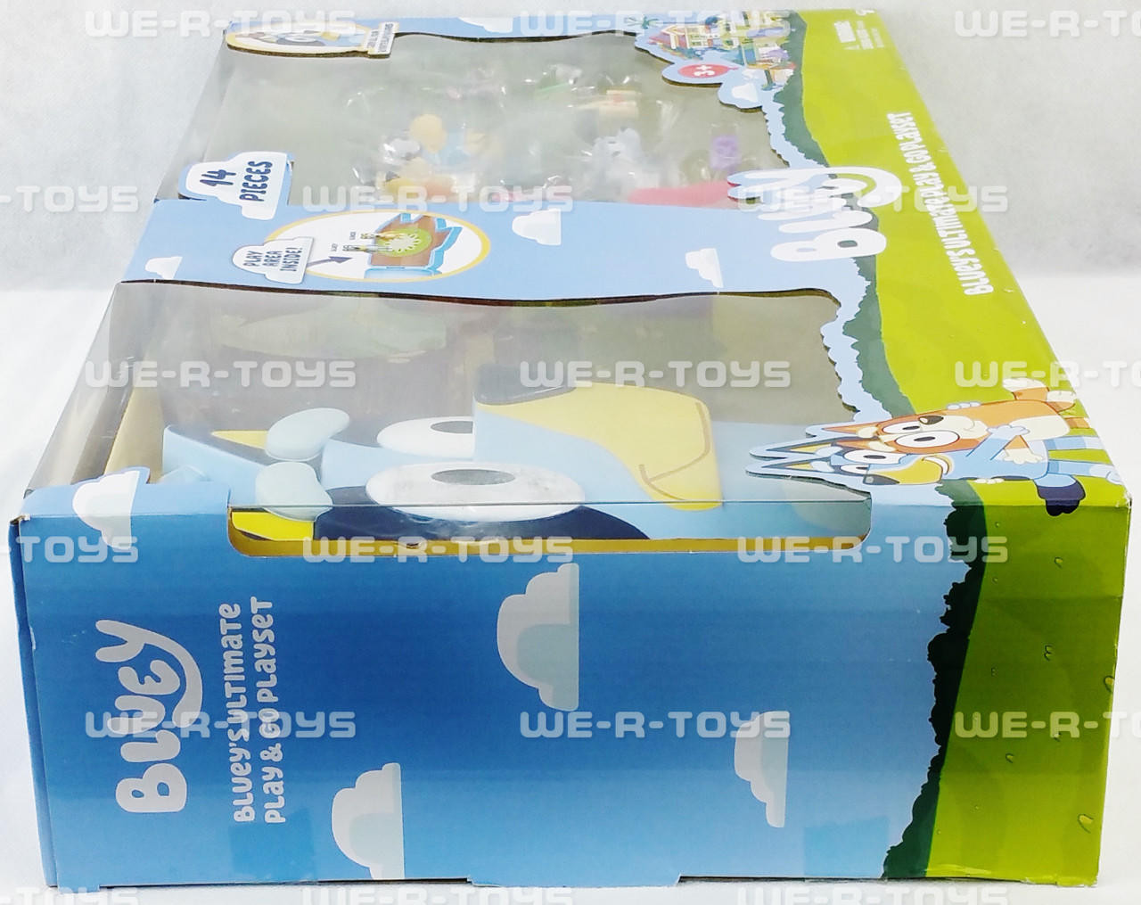 Bluey's Ultimate Play & Go Playset 14 Pieces With Case 2018 BBC Studios ...