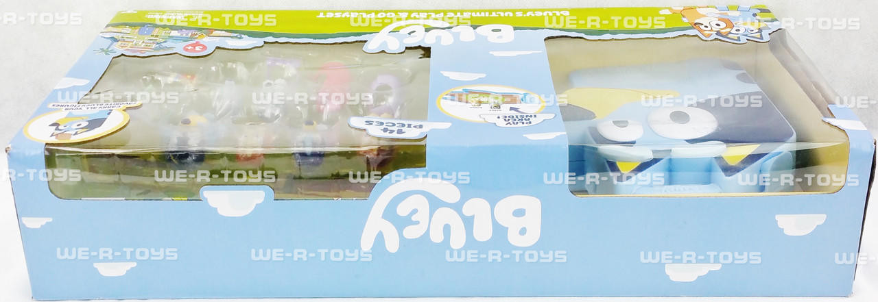Bluey's Ultimate Play & Go Playset 14 Pieces With Case 2018 BBC Studios ...