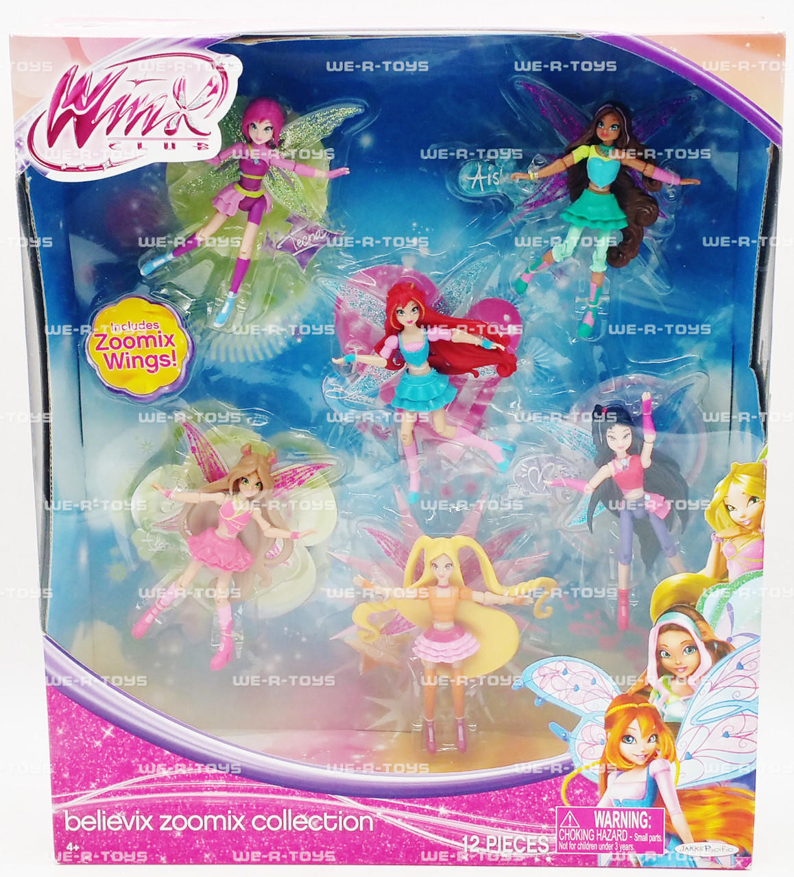 Winx Club Believix Zoomix Collection 12 Pieces Jakks Pacific 2012 ...