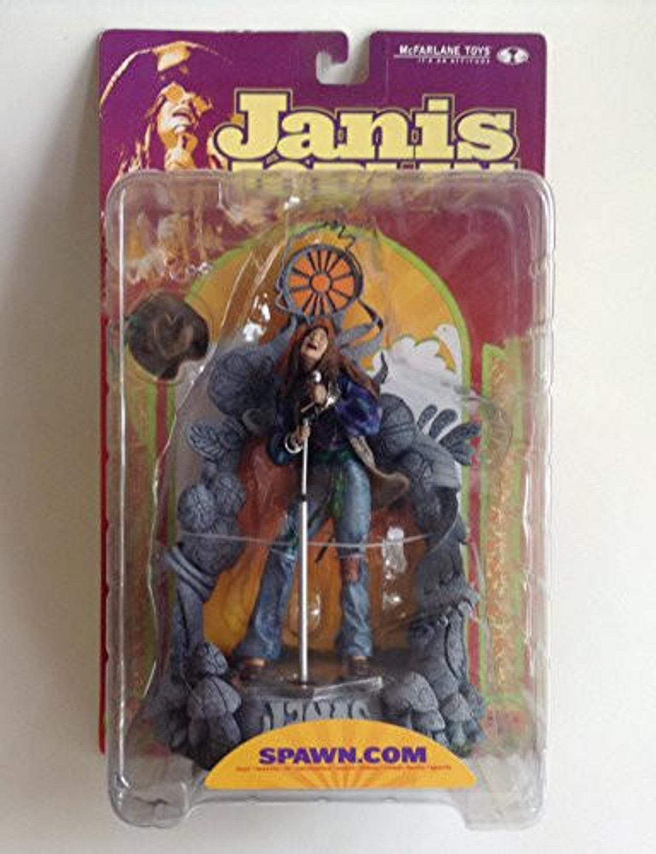 Mcfarlane Toys Super Stage Figures Janis Joplin Action Figure 2000 We