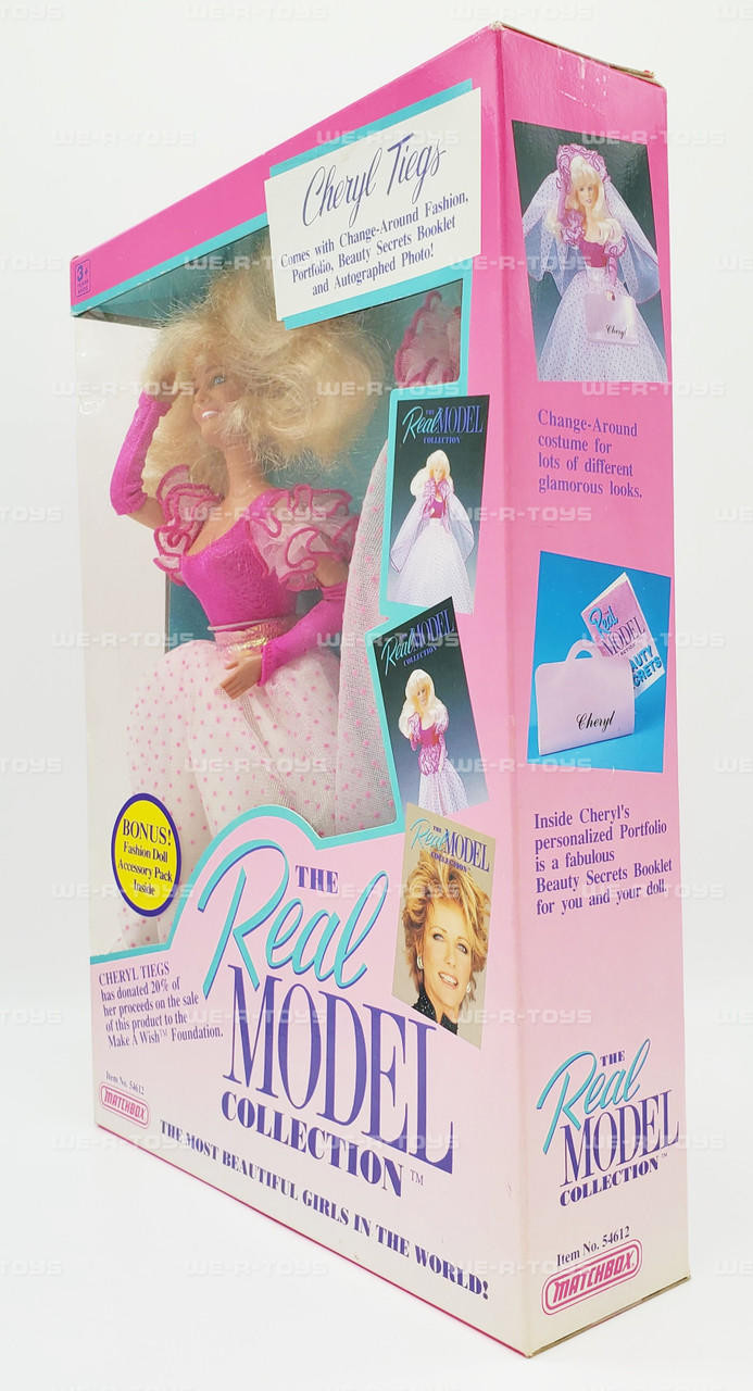 The Real Model Collection Cheryl Tiegs Doll 1989 Matchbox No 54612 NRFB ...