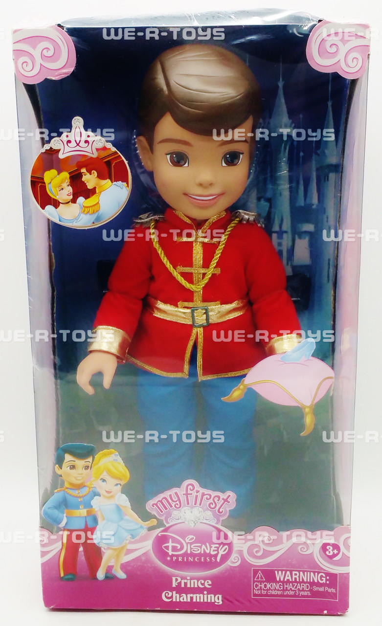 My First Disney Princess Cinderella's Prince Charming 15" Doll 2009 NEW ...