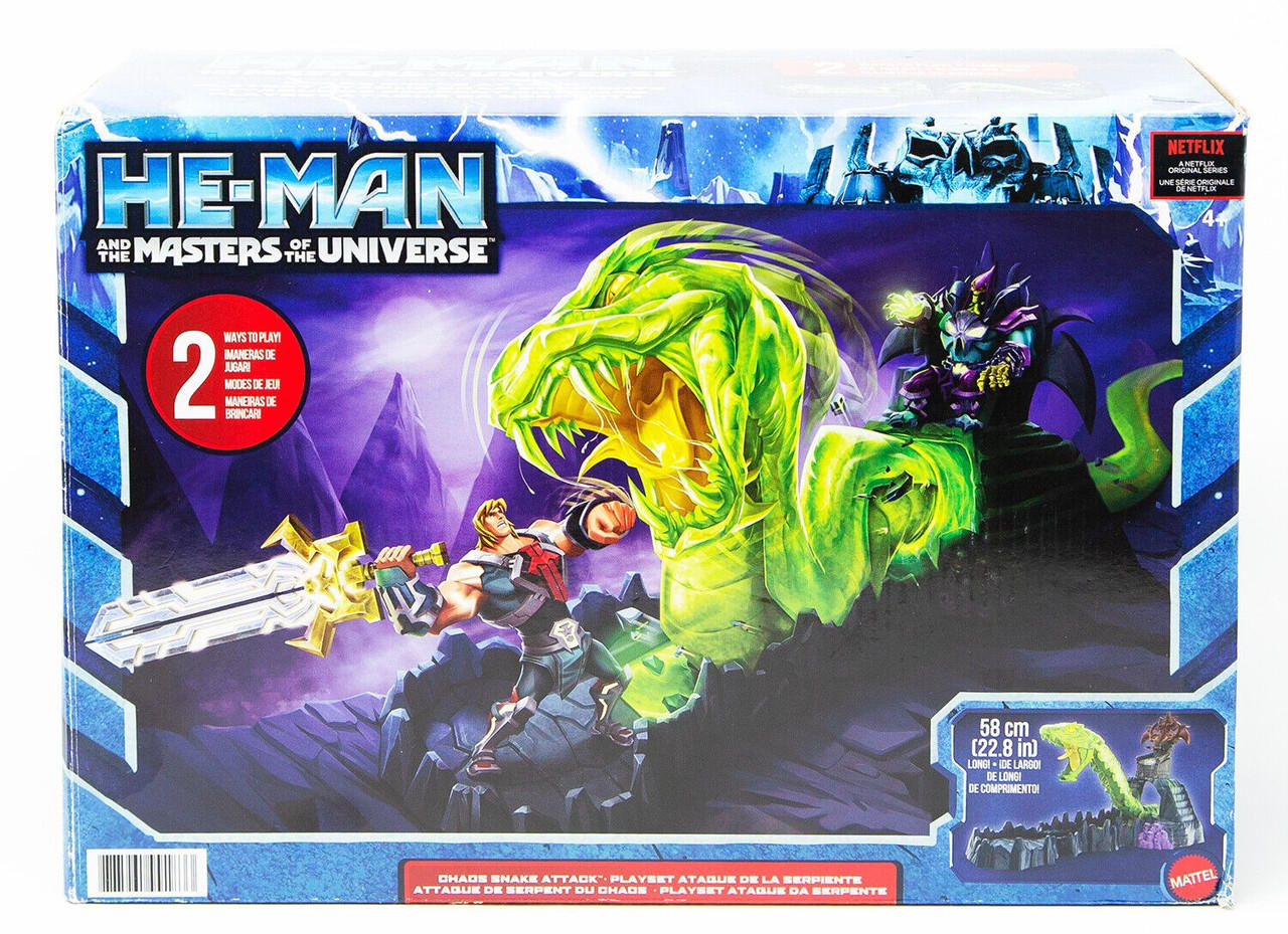 He-Man and the Masters of the Universe Chaos Snake Attack Playset ...