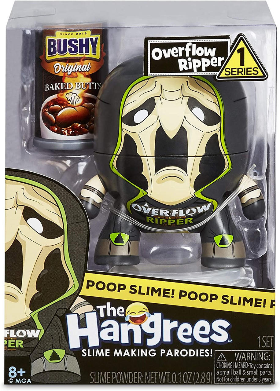 The Hangrees Series 1 Overflow Ripper Collectible Parody Figure with ...