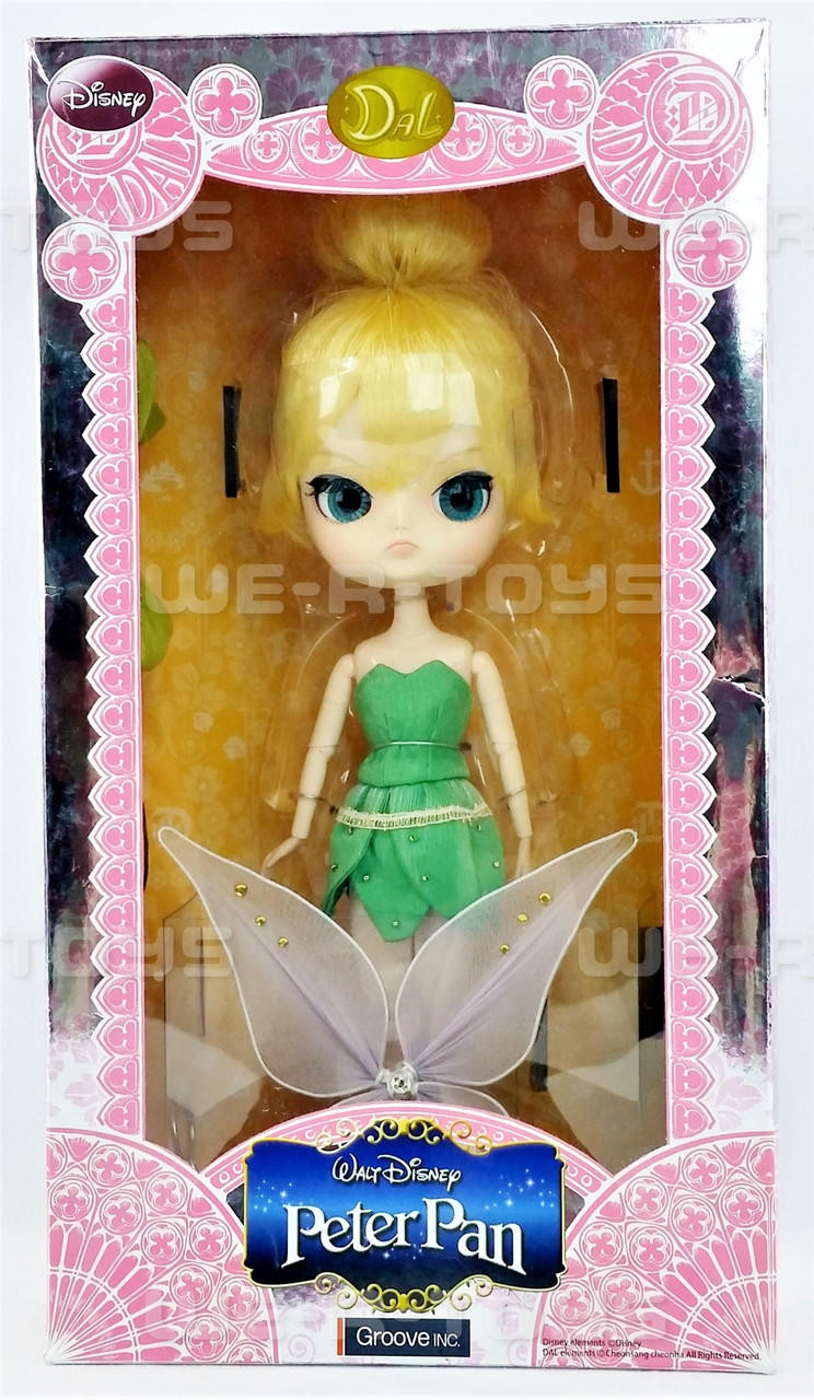 Pullip Dal Disney Peter Pan Tinkerbell 10" Fashion Doll Groove Japan ...