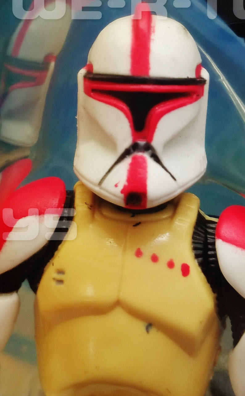 Star Wars AotC Collection 1 #17 Clone Trooper 3.75" Figure Hasbro 2002 ...