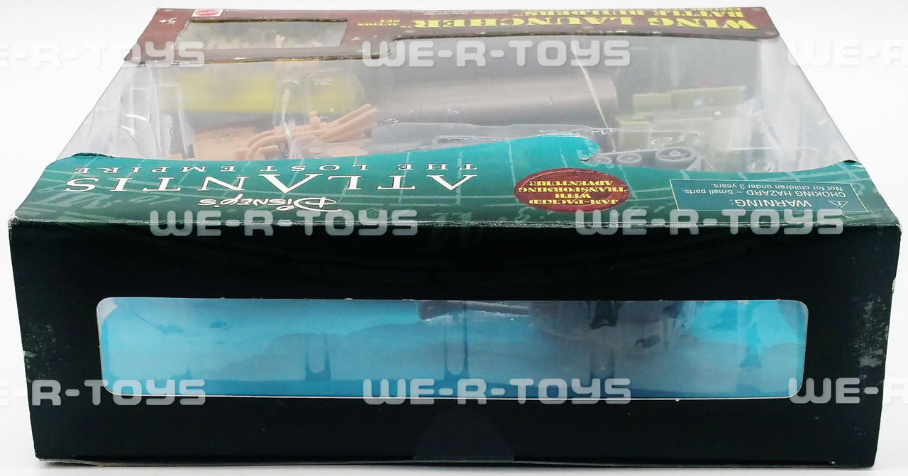 Disney's Atlantis the Lost Empire Wing Launcher Action Set Mattel 2000 ...