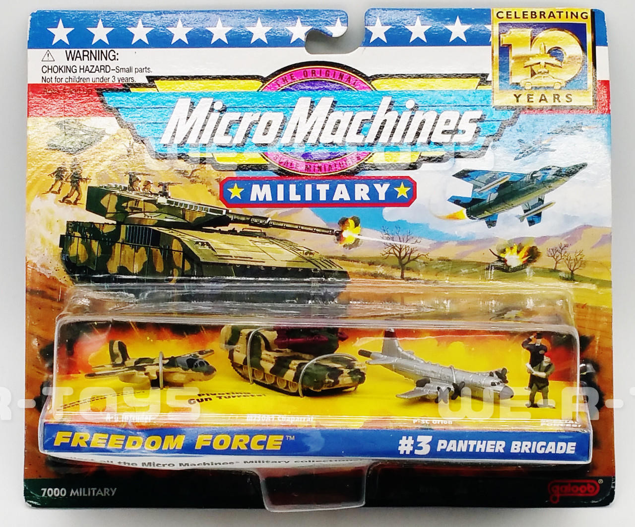 Micro Machines Freedom Force #3 Panther Brigade Vehicles Galoob 1996 ...