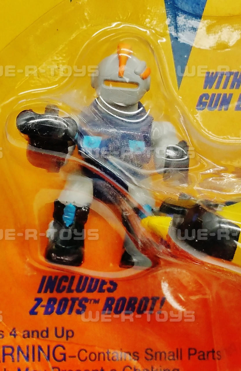 Micro Machines Z-Bots Target Tracker Vehicle With Proton Figure Galoob ...