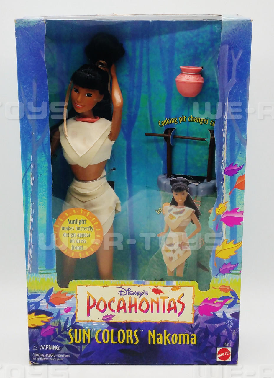 Disney's Pocahontas Sun Colors Doll Mattel 1995 #13328 NEW - We-R-Toys