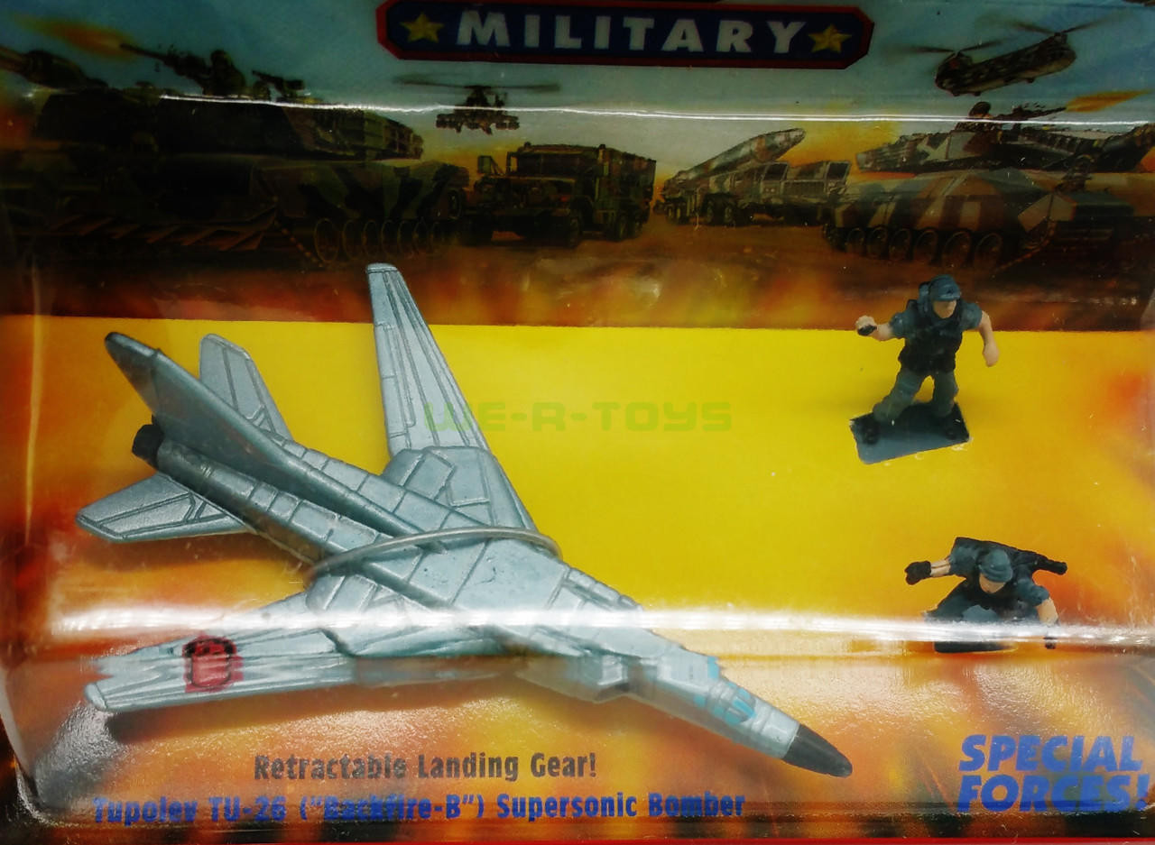 Micro Machines Military Terror Troops Tupolev TU-26 Supersonic Bomber ...