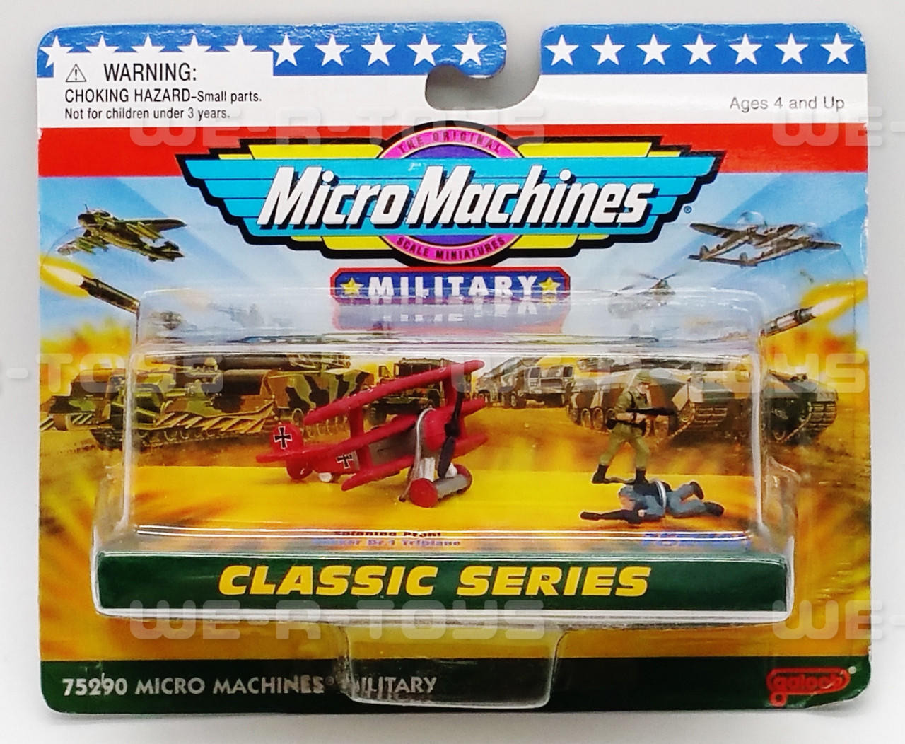 Micro Machines Military Classic Series Fokker Dr. 1 Triplane Galoob ...