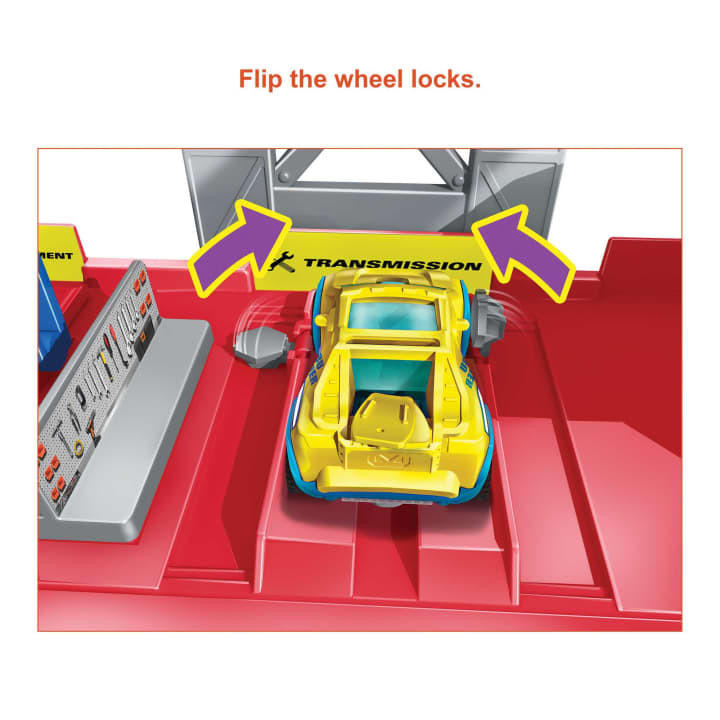 Matchbox Super Service Center Playset With 1 Die-Cast Car - We-R-Toys