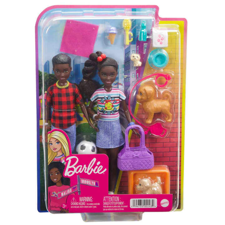 Barbie It Takes Two Playset with Jackson & Jayla Twins Dolls - We-R-Toys