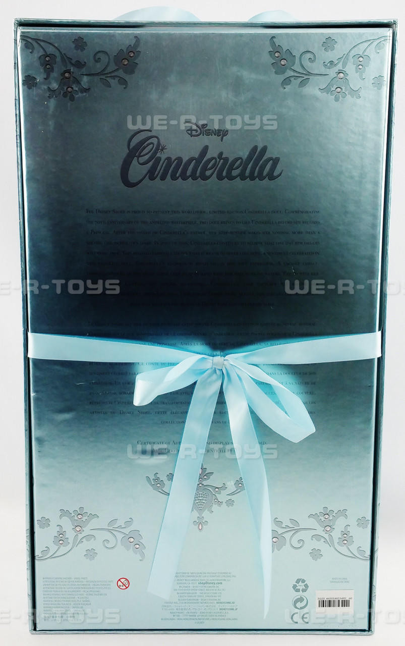 Disney Rags Cinderella 70th Anniversary Doll Limited Edition 2020 NEW ...