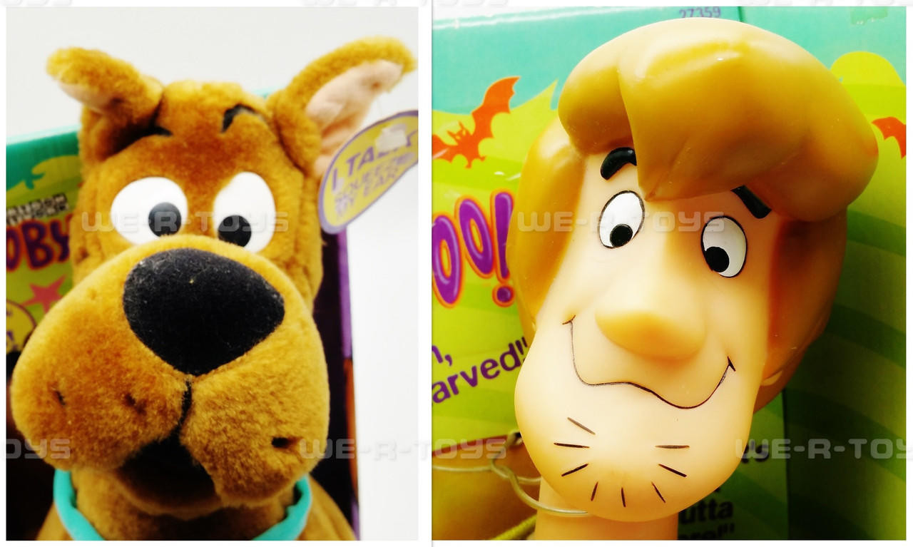 Scooby-Doo Electronic Talking Scooby & Shaggy Plush Lot of 2 Cartoon ...