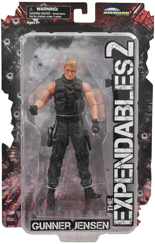 Diamond Select Toys The Expendables 2 Gunner Jensen Action Figure 2012 ...