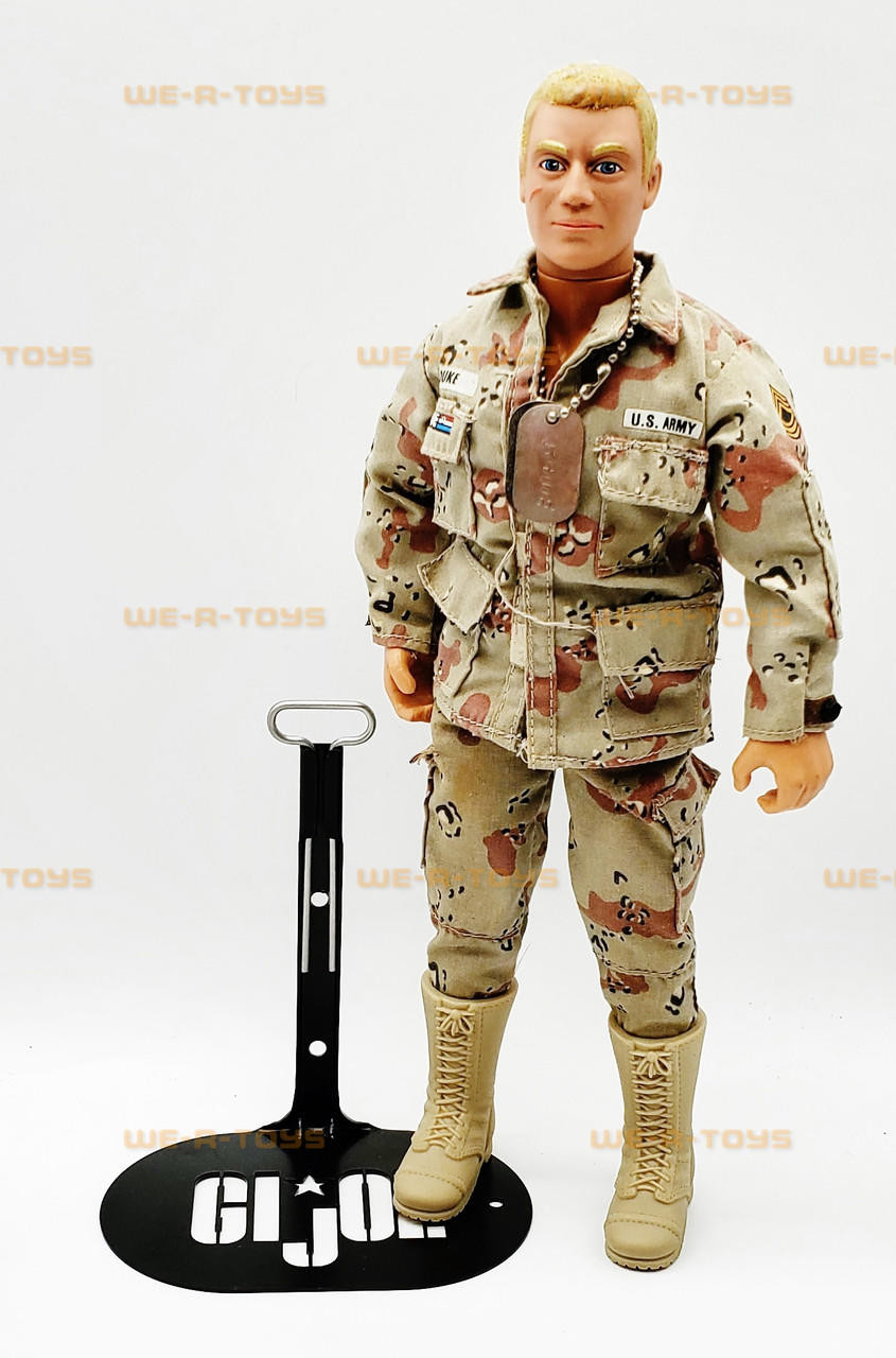 G. I. Joe Custom Adjustable Metal Action Figure Stand Small 5" to 8 ...