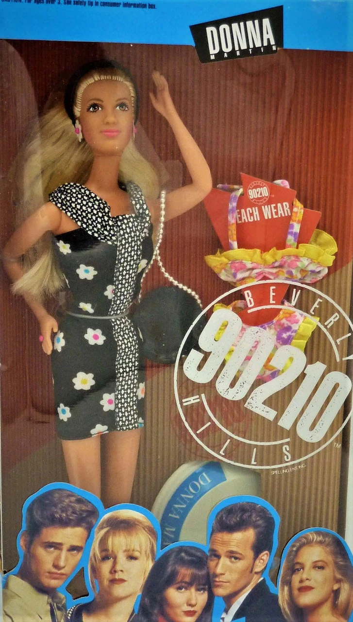 Beverly Hills 90210 Donna Martin Doll 1991 Mattel 1575 - We-R-Toys