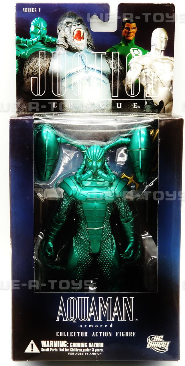 DC Direct Alex Ross Justice League Series 7 Armored Aquaman Action ...