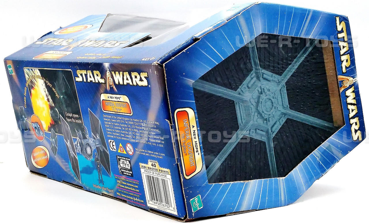 Star Wars A New Hope Imperial Dogfight TIE Fighter & Pilot Figure - We ...