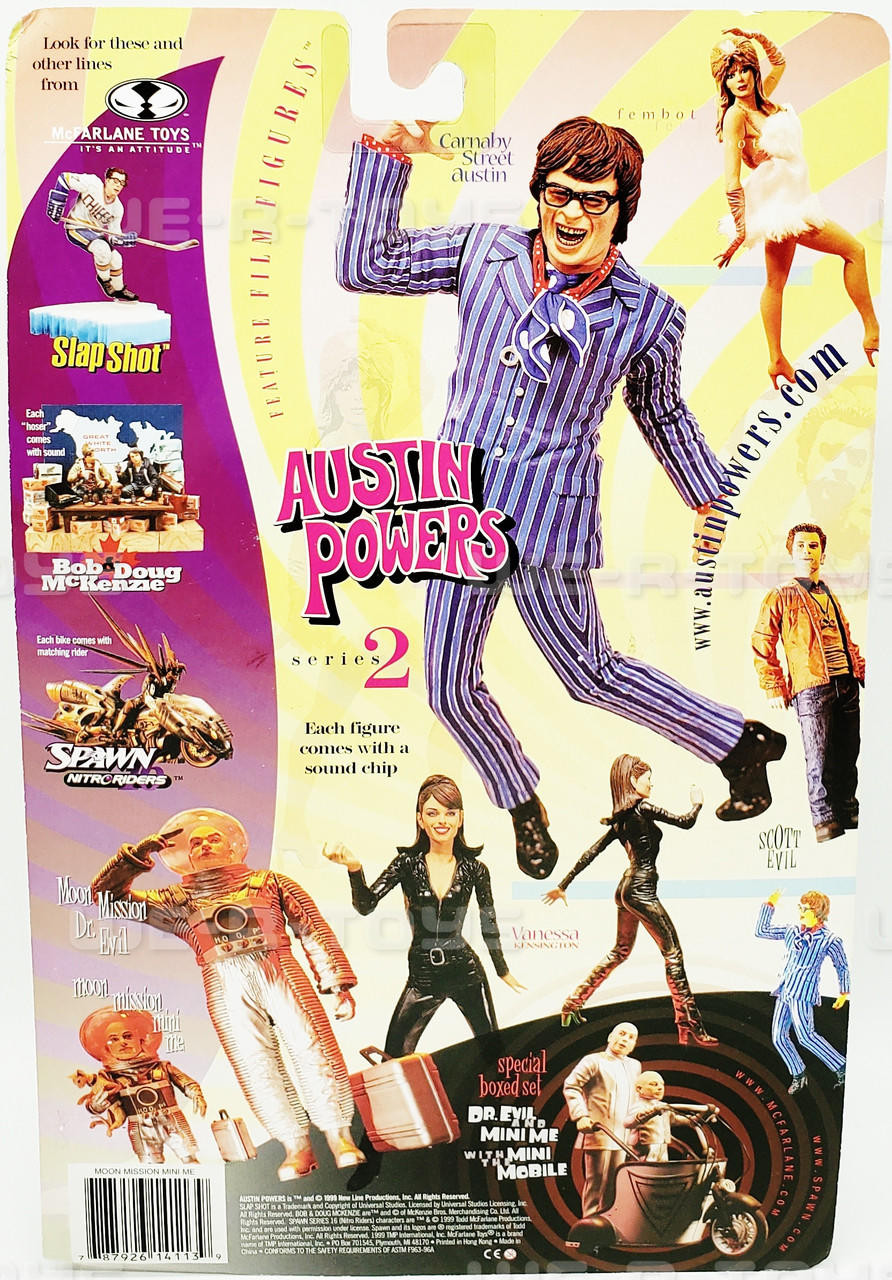 Austin Powers Series 2 Moon Mission Mini Me Figure Mcfarlane 1999 ...