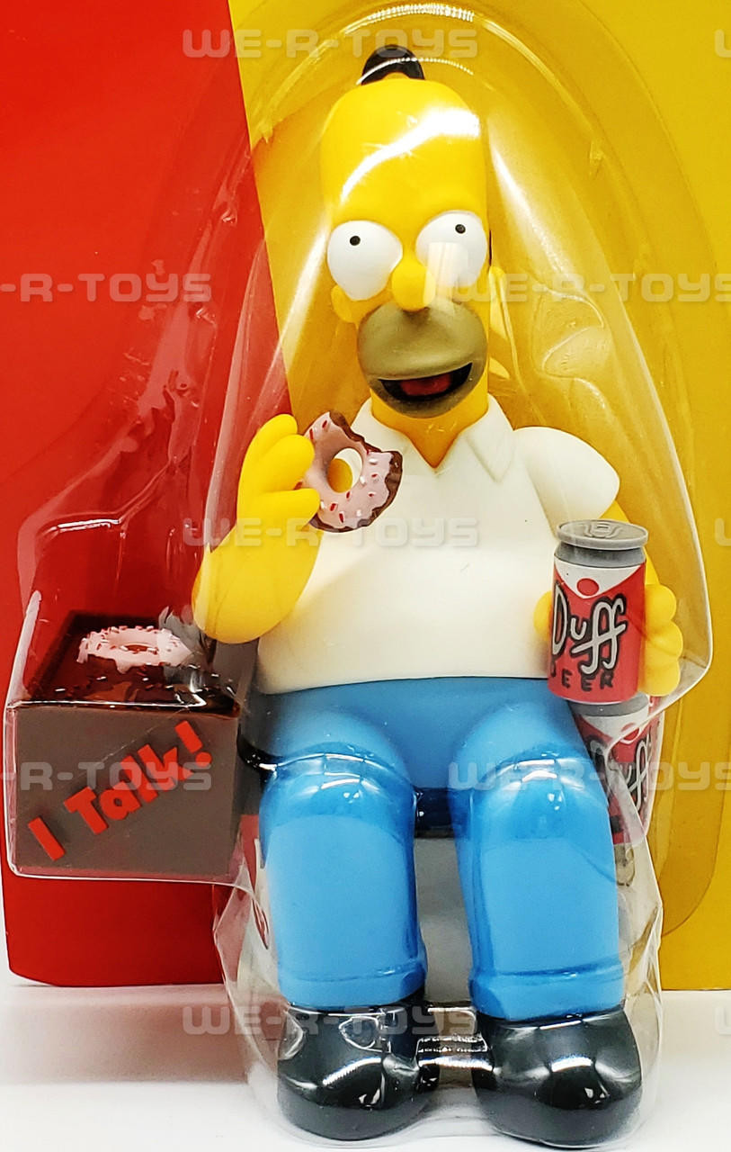 The Simpsons Homer Fridge Card Figure With Fridge Sticker Wesco 2001 ...