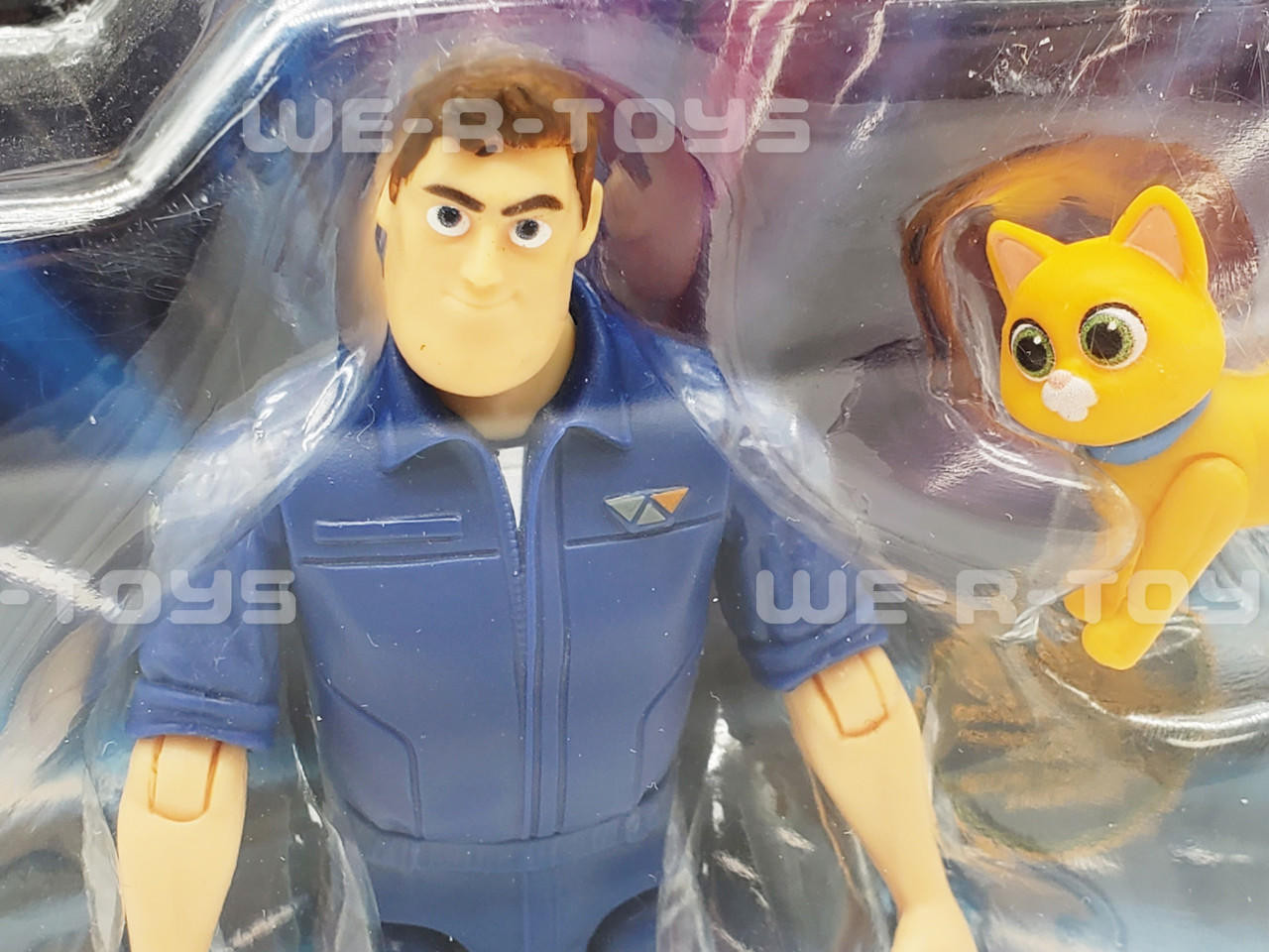 Disney Pixar Lightyear Buzz & Sox the Cat Action Figures 2021 Mattel ...