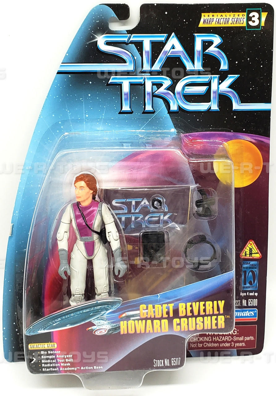 Star Trek Warp Factor Series 3 Cadet Beverly Howard Crusher Figure ...
