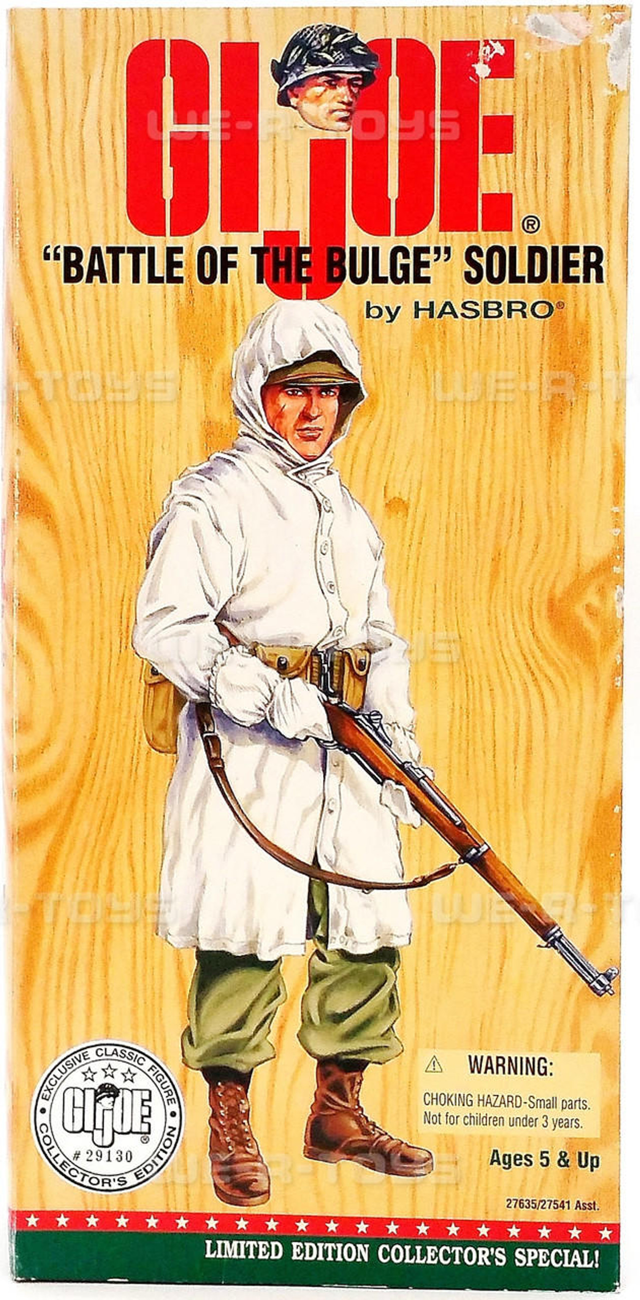 G.I. Joe Battle of the Bulge Soldier Collector's Edition Hasbro 1996 #27635 NRFB - We-R-Toys