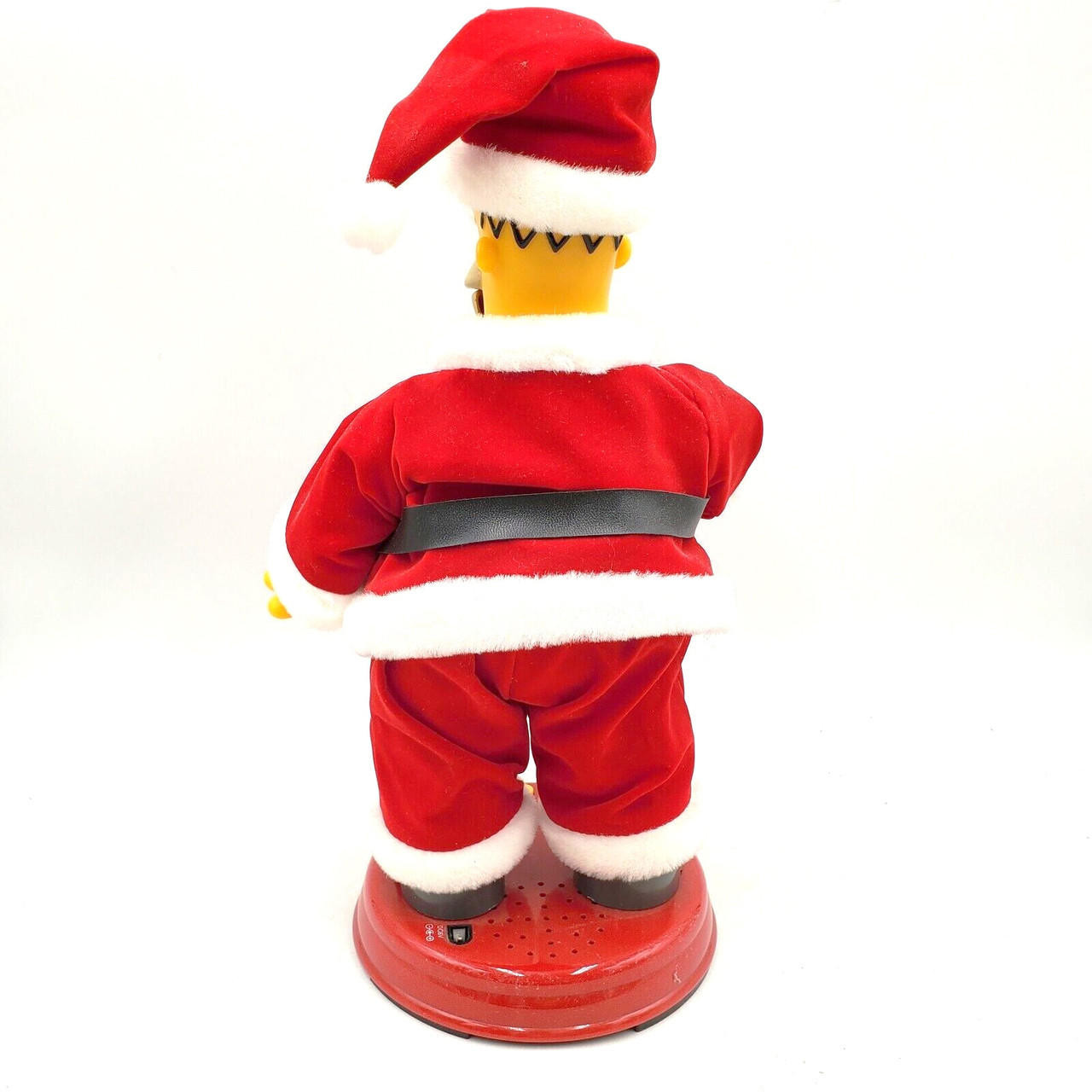 The Simpsons Large Talking and Dancing Santa Homer Simpson Figure - We ...
