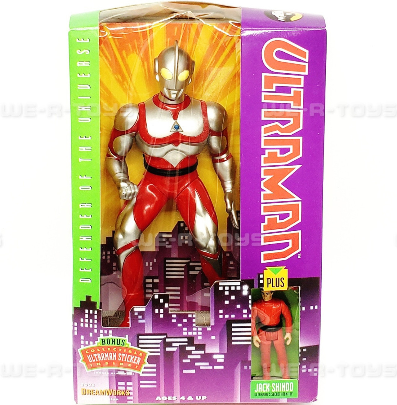 Ultraman Defender Of The Universe Plus Jack Shindo Figures Dreamworks