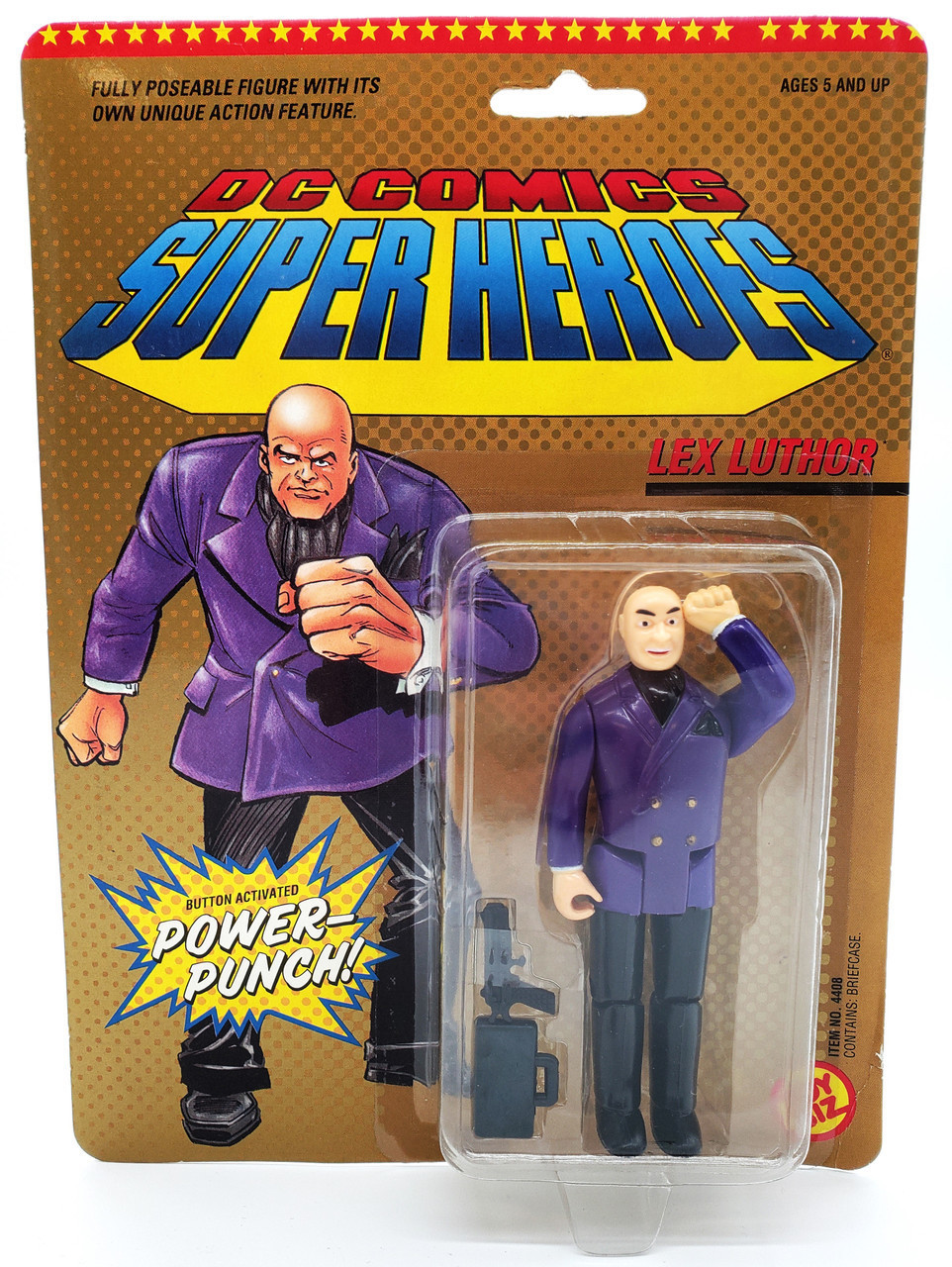 DC Comics Super Heroes Lex Luthor Action Figure with Power-Punch Toy ...